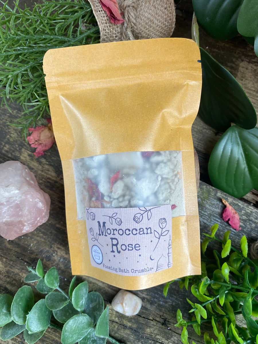 Moroccan Rose Foaming Bath Crumble – The Soap Shack